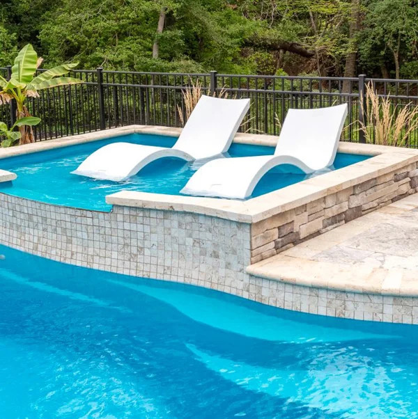 Outdoor Deck Pool Lounge Chair - Durable & UV Resistant