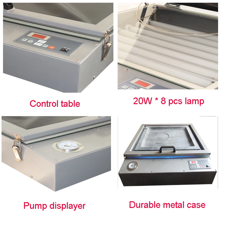 Exposure Unit Silk Screen Printing Machine with LED Light