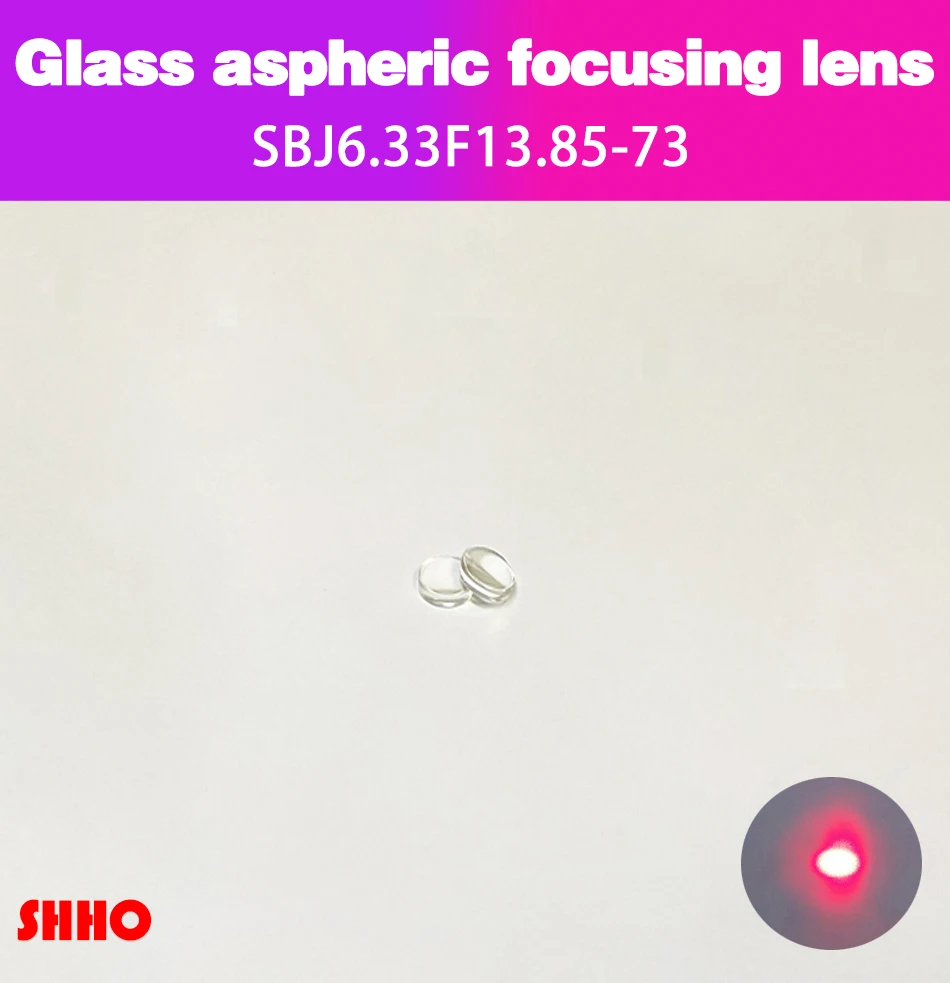 High Quality AR Coated 6.33mm Aspherical Lens for Laser Focusing