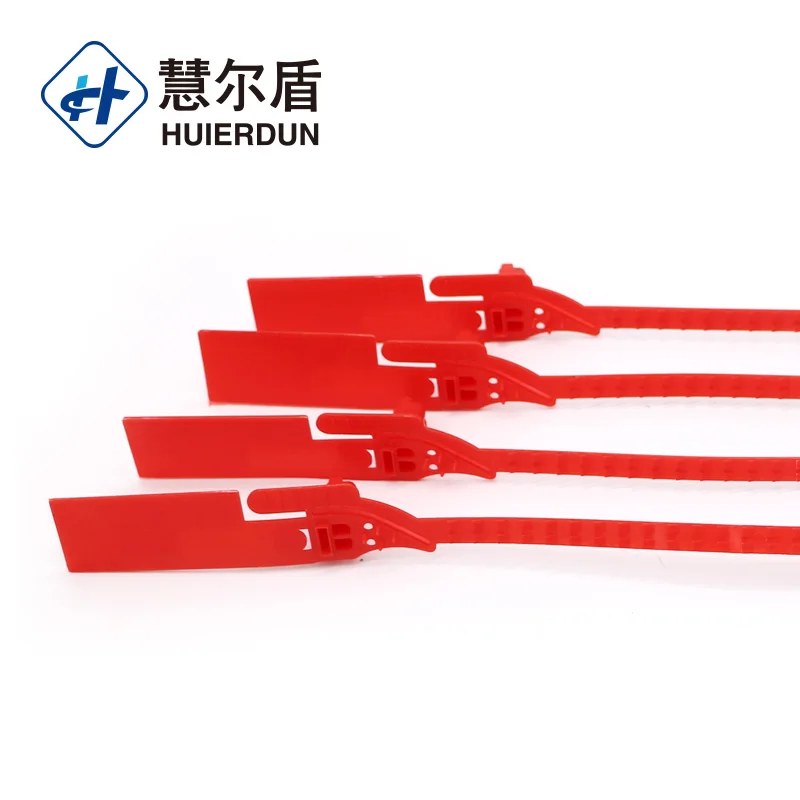 Hed-ps174 High Security Baggage Plastic Security Seals Barcode Logo Cargo Truck Safety Plastic ...
