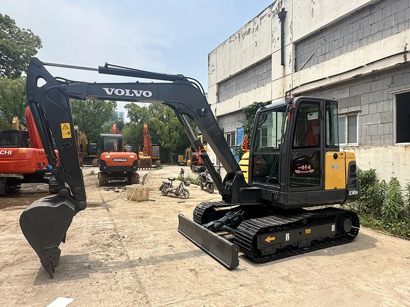 High Quality Used VOLVO 60D Mini 6 Ton Hydraulic Excavators Volvo 60 ...