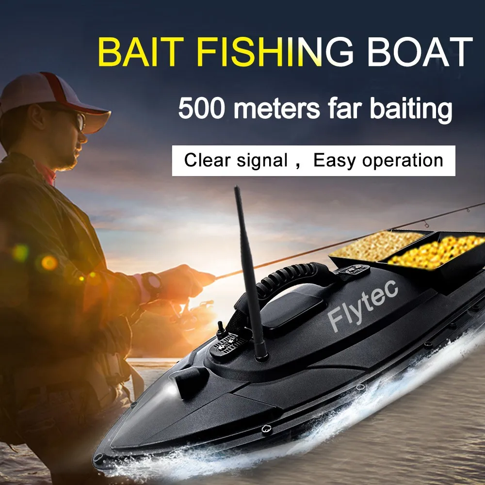 Multi-functional 500m Distance Drop Bait Carp Fishing Rc Bait Boat ...