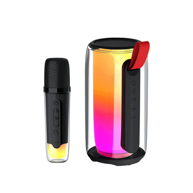 Portable Microphone Audio integrated Microphone Home singing Karaoke ...