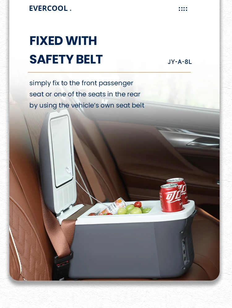 Evercool Portable Camping Electric 8L 12V Fridge