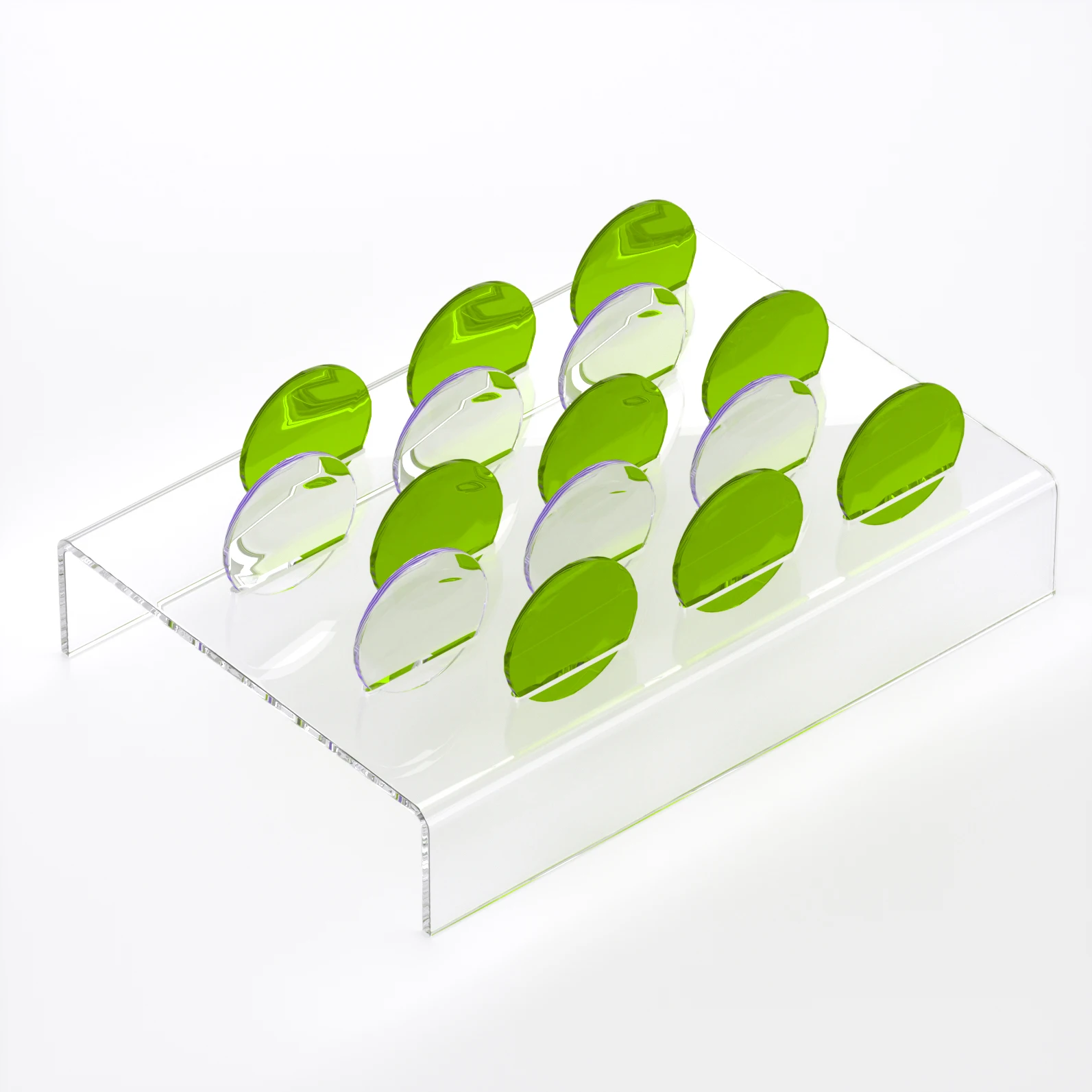 Custom Commemorative Acrylic Coin Display Stand, Acrylic Lens Display ...