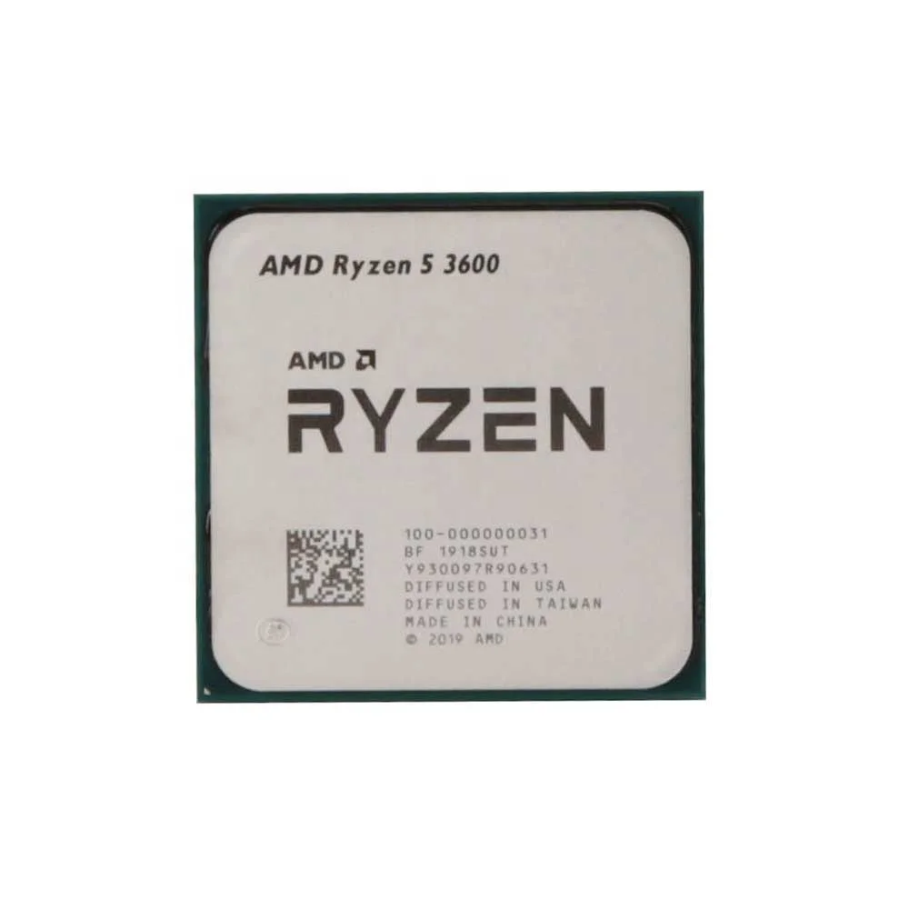 AMD R5 3600 - 6-Core CPU with 3.6 Ghz Frequency & 30MB Cache