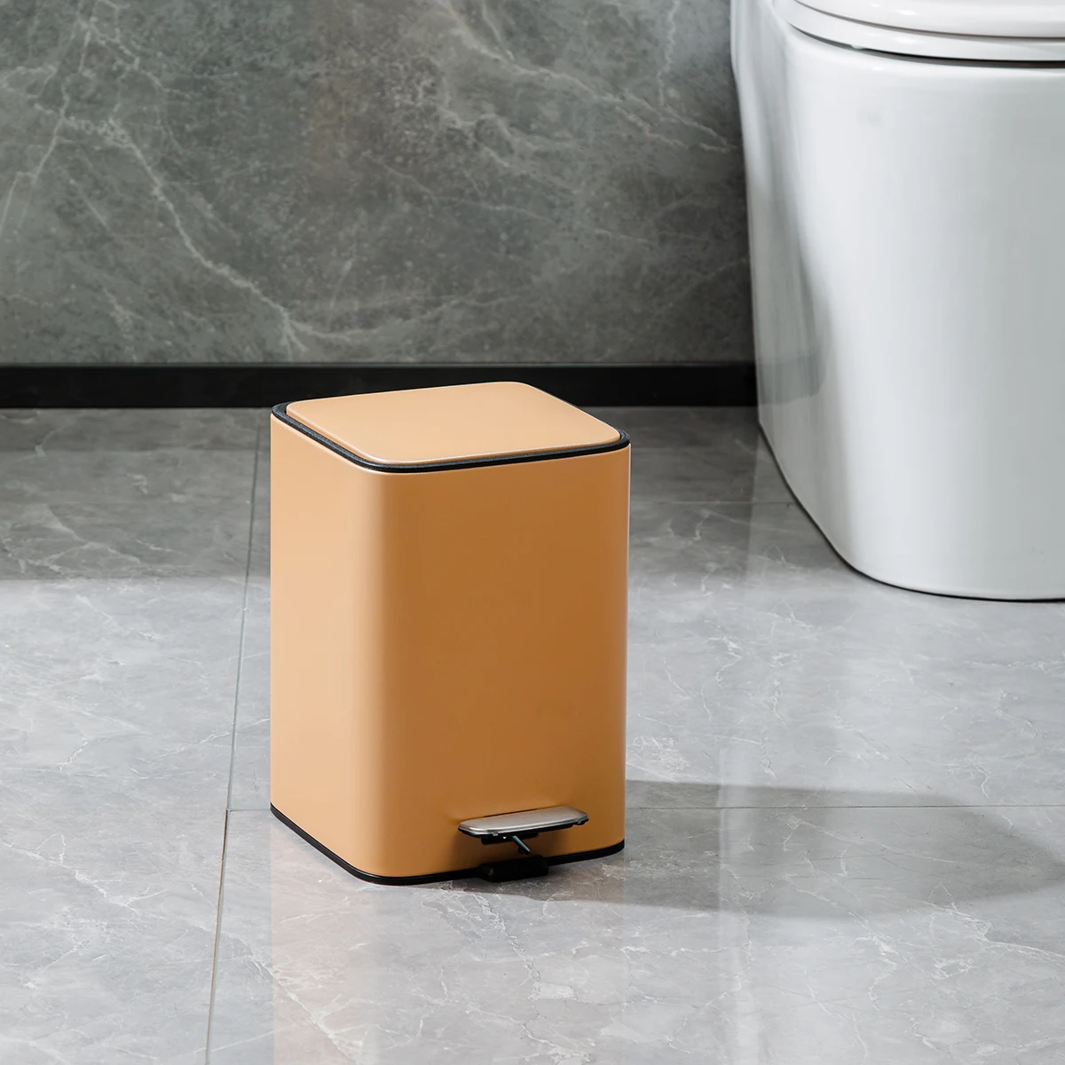 Stainless Steel Soft Close Defender Series Waste Bin Trash Bin ...