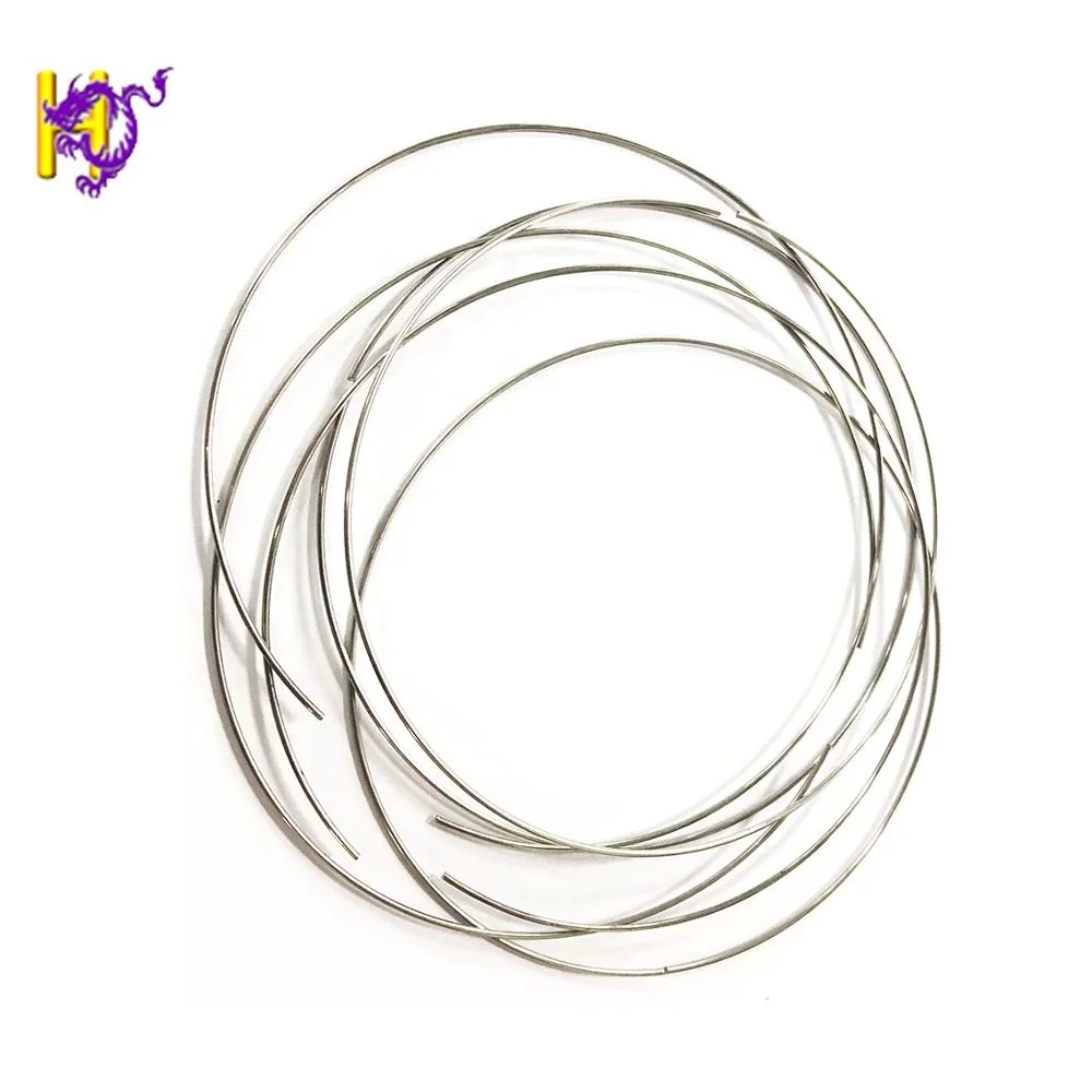 Stainless Steel Circled Elastic Retaining Ring Wire Forming Metal Coil ...