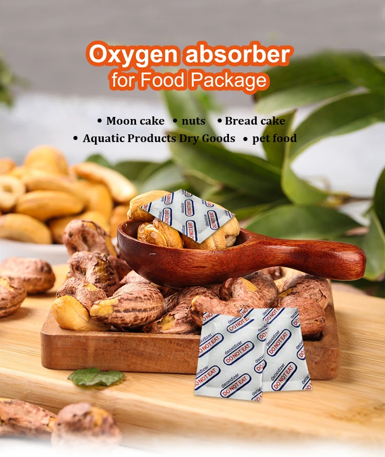 100CC 200CC 300CC Oxygen Absorber Packets - Dried Food Deoxidizers