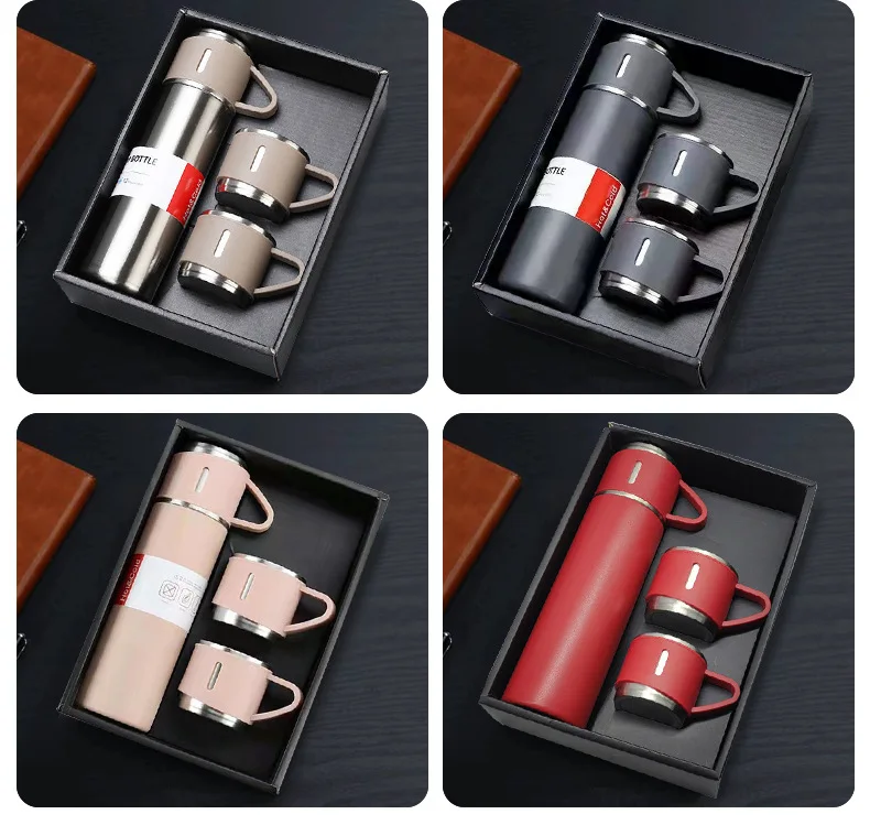 500ml Stainless Steel Thermos - Perfect for Travel & Gifts