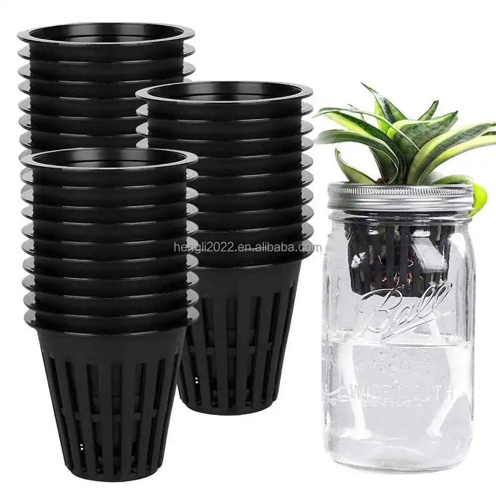 Hydroponic Baskets - Durable 2 Inch Mesh Pots for Gardens