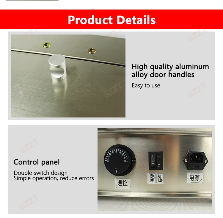 High-productivity Electric Popcorn Display Warmer