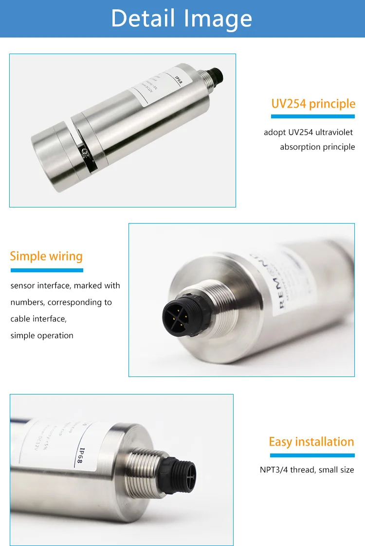 RS485 COD Sensor - Reliable Online Analyzer for Sewage