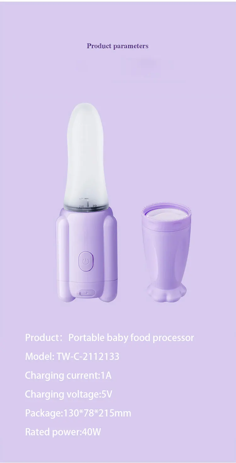 Baby Food Maker Portable Baby Food Processor Baby Food Maker Blender ...