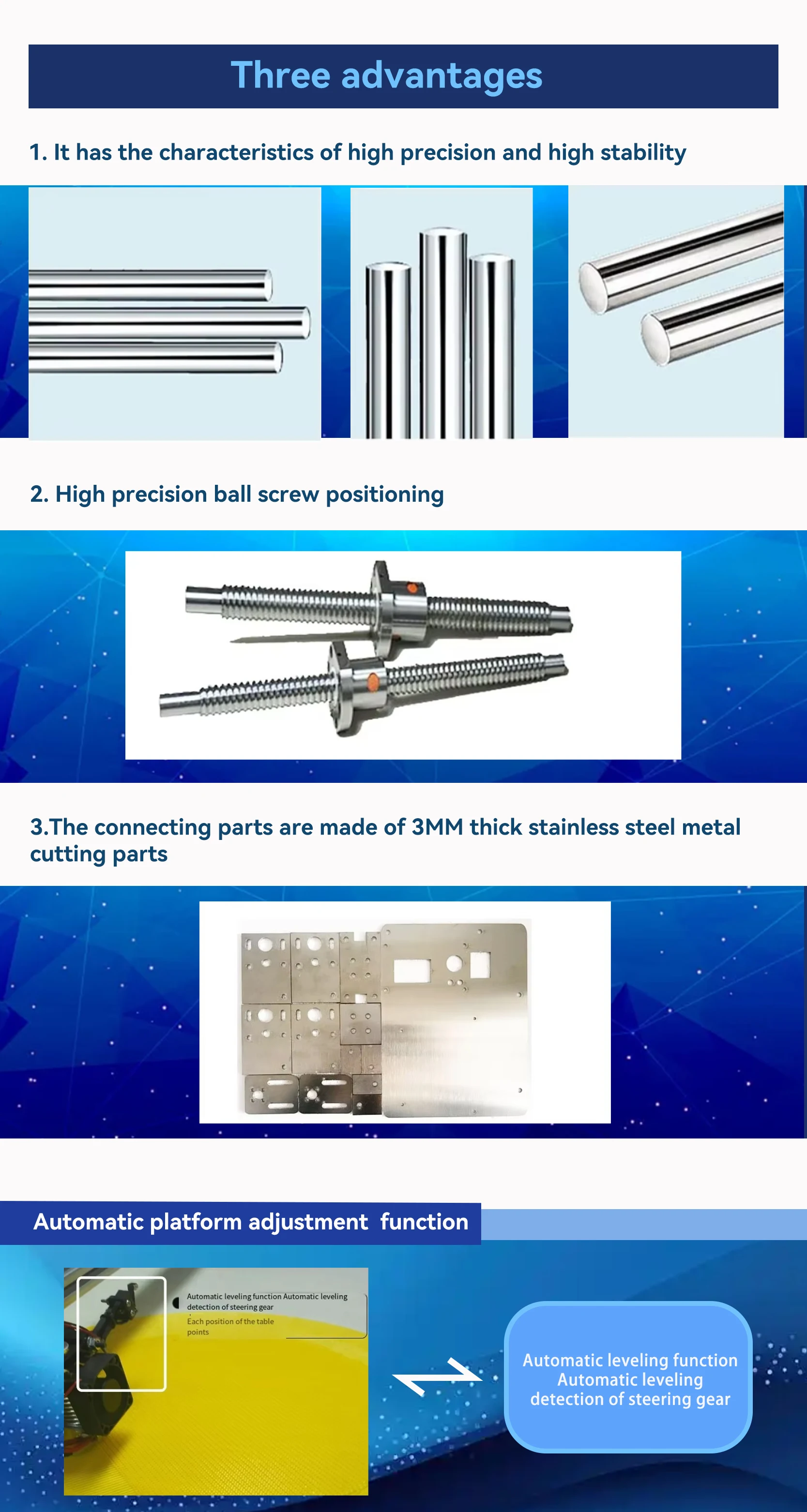FDM 3D Printer - High Accuracy and Large Size Printing