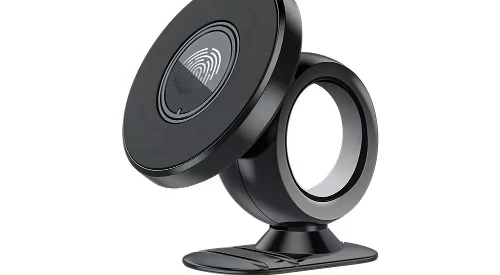 Uslion Round Ring Air Vent Dashboard Magnetic Car Phone Holder Stand ...