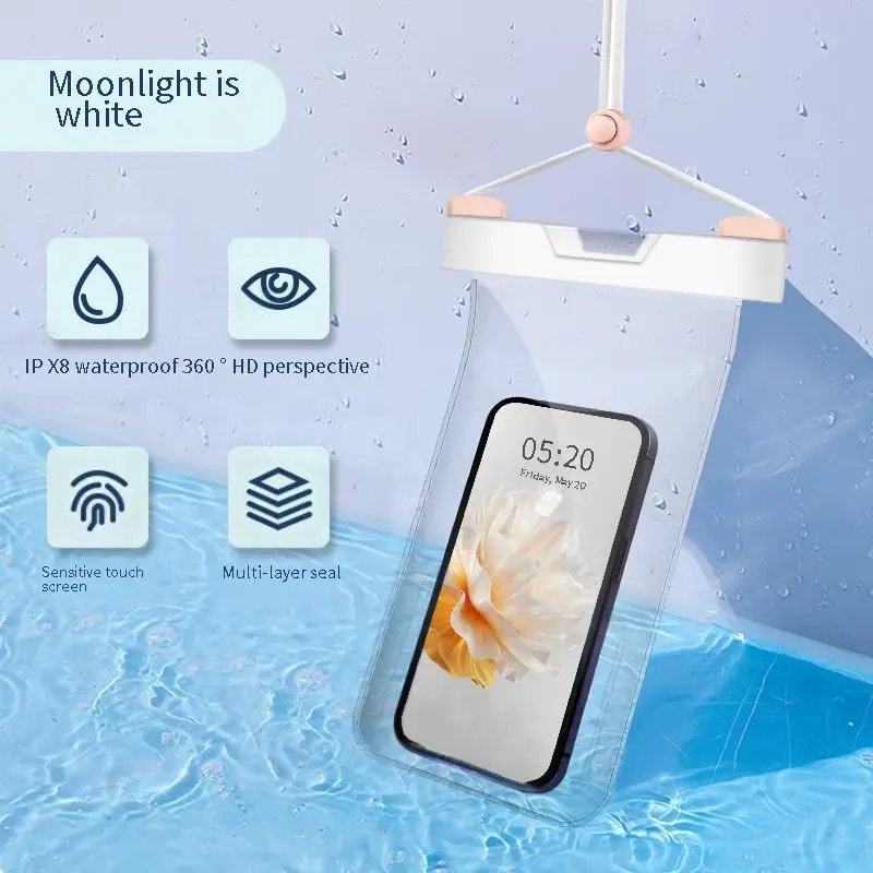 Universal Clear PVC Women Waterproof Cell Mobile Phone Bags Pouch for ...