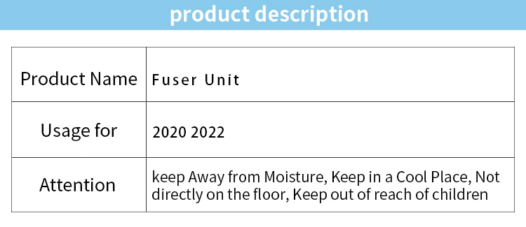 S-c Fixing Unit Assembly Kit Compatible For Xerox Versalink Sc2020 ...