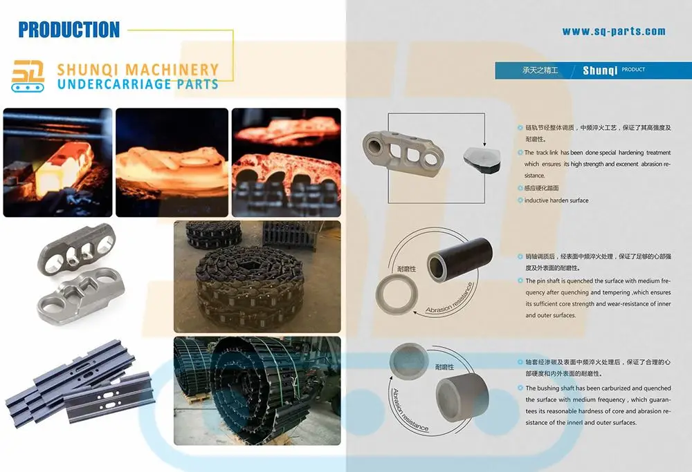 EX30/EX35/EX40/EX45 Mini Excavator Track Roller Bottom Roller for ...
