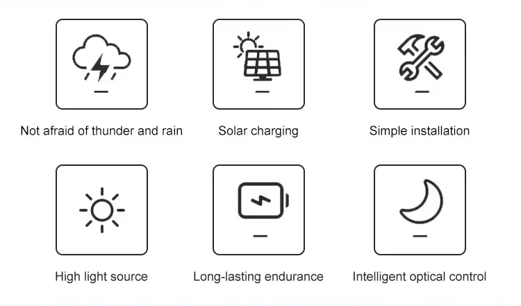 KCD Security Garden IP67 Remote Control High Lumen Solar LED