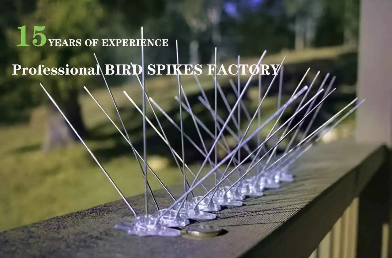 Bird Control Defender Plastic Base Stainless Steel Spike Metal Anti ...