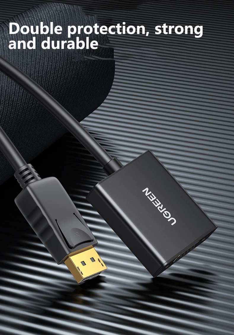 Ugreen Displayport to VGA Adapter - 4K 60hz Converter