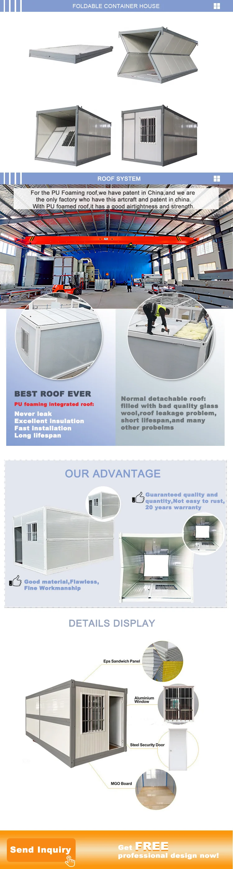 Sinoy 20ft & 40ft Prefab Steel Container Homes - Modern & Affordable