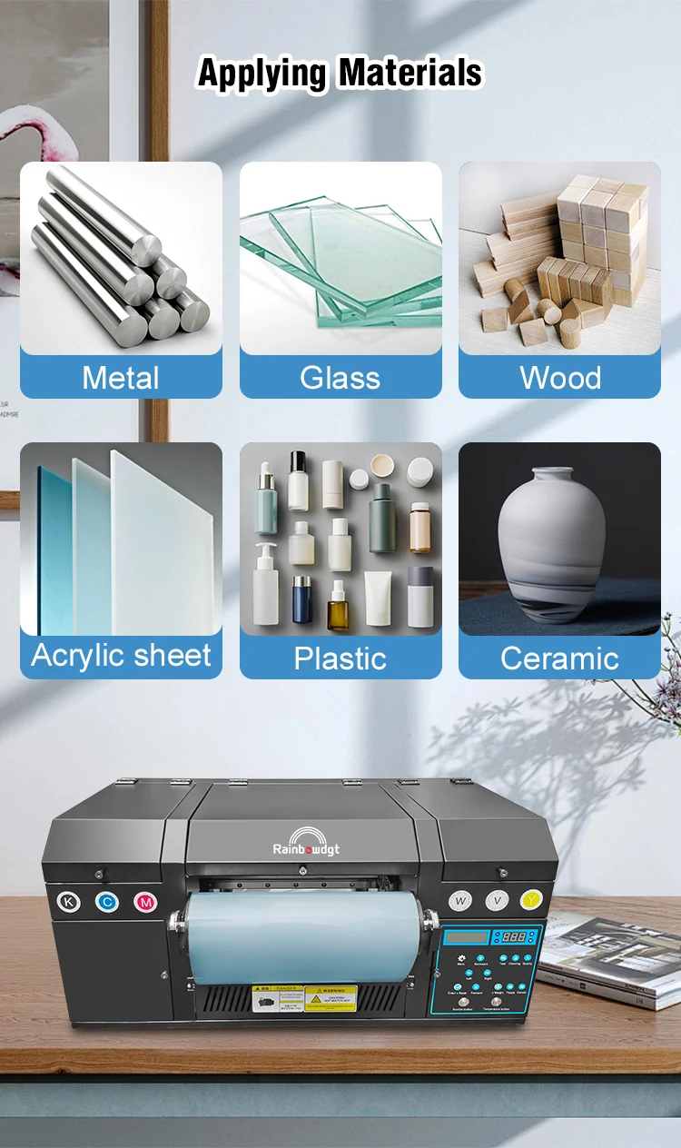 Rainbow A3 UV DTF Printer - Efficient Label Printing