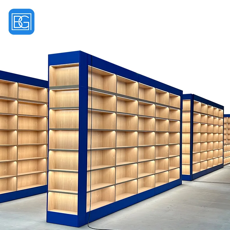Library Furniture Bookshelf 3D Design Service Book Display Stands ...