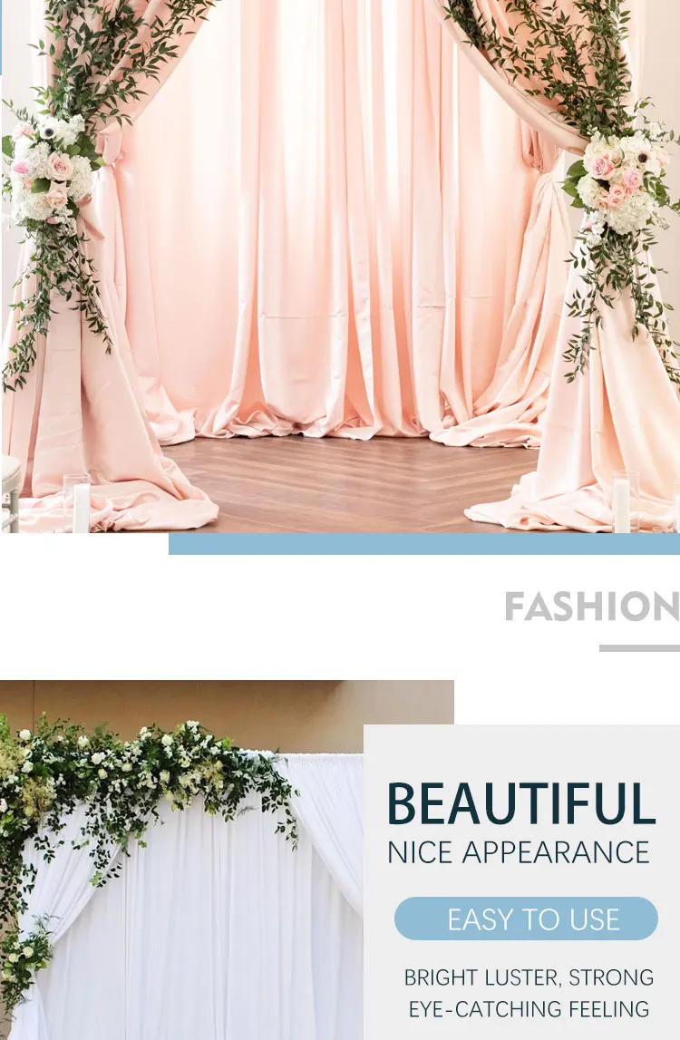 Customize Long Curtain Wedding Backdrop Curtain Decoration for Drape ...