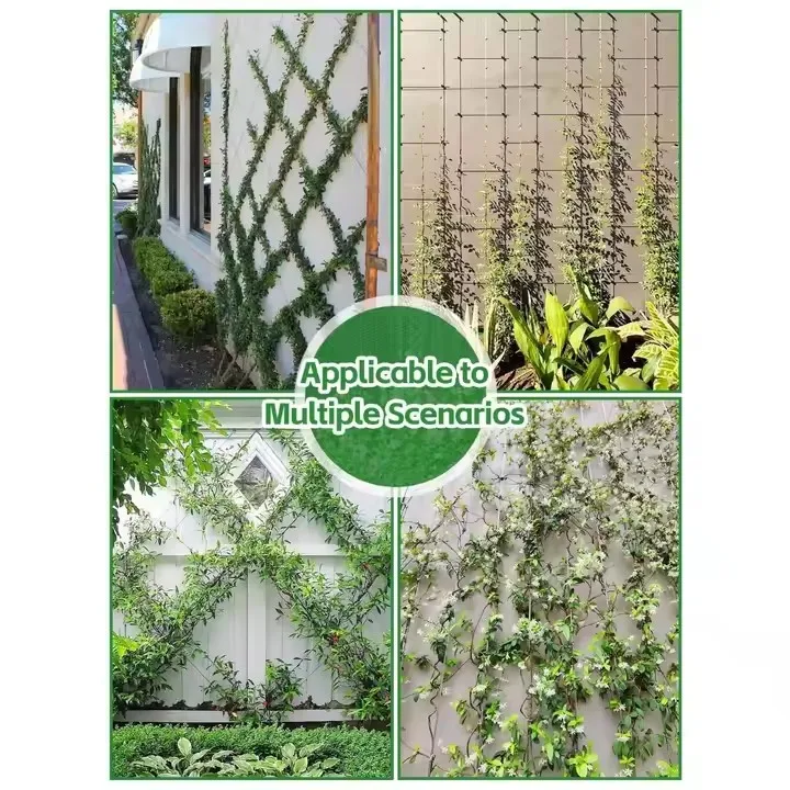 Galvanized Stainless Steel Cable Cross Clamp Garden Wire Trellis Kit ...