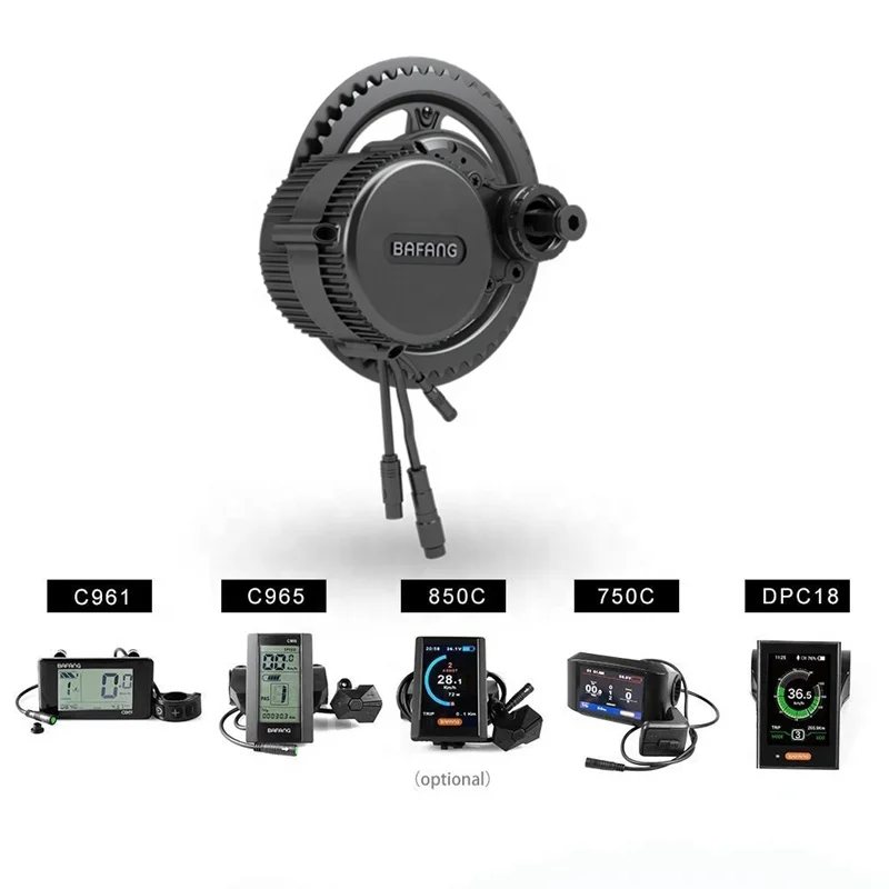 Bafang Bbs01 36v 250w Mid Drive Motor Center Crank Electric Bike Kit ...