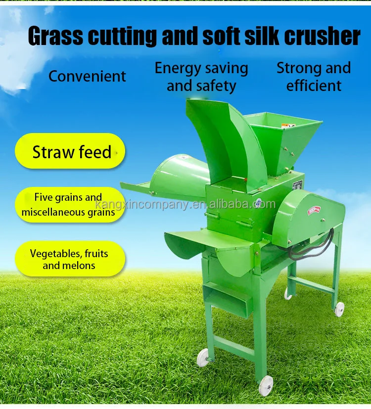 High Quality With Diesel Engine And Grinder Fodder Agriculture Silage ...