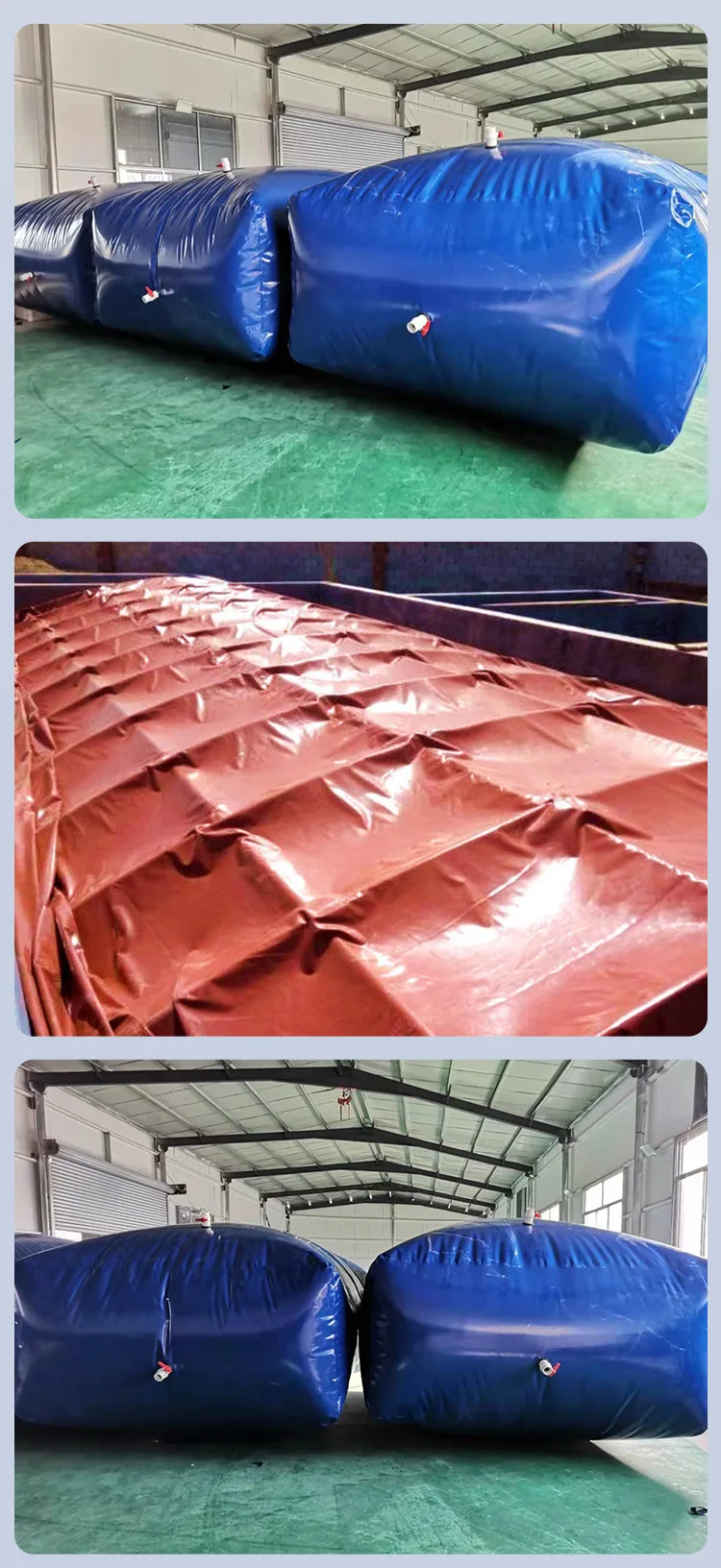 Chinese Cheap Pvc Flexible Biogas Digester Collector Storage Bag For ...