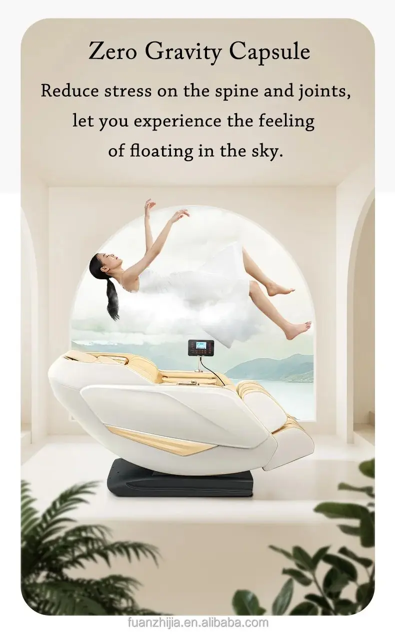 Negative Ion 8d Luxury Zero Gravity Foot Massage Chair Message Chair 6d ...