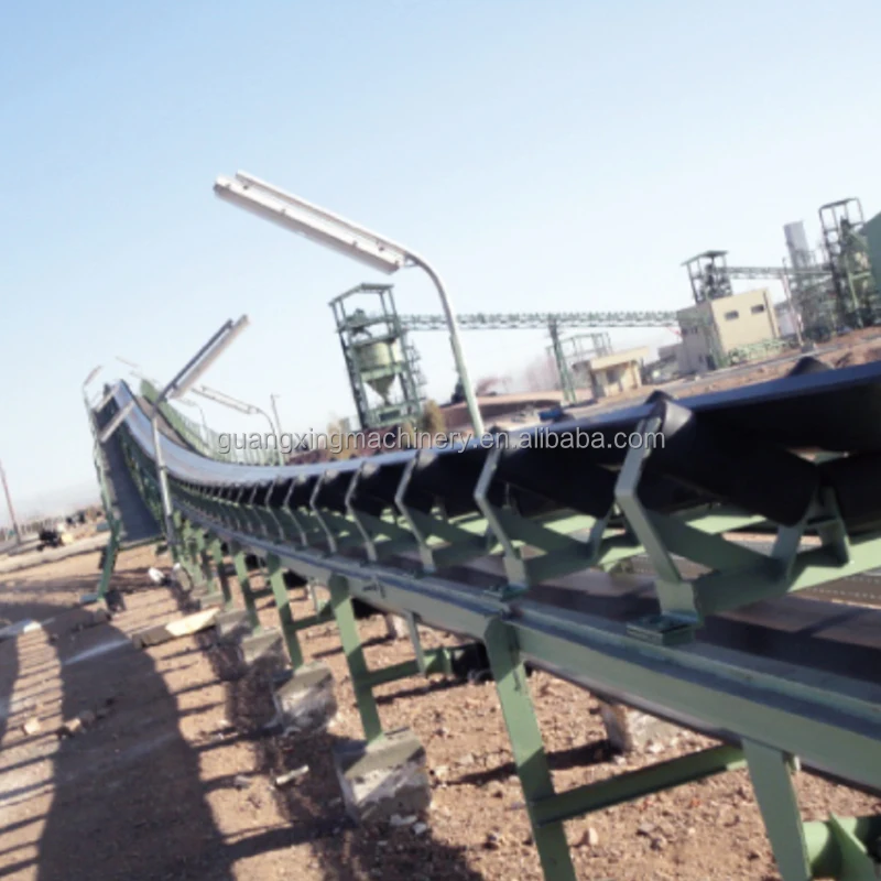 Long Distance Fixed Type Trough Belt Conveyor For Coal Underground ...