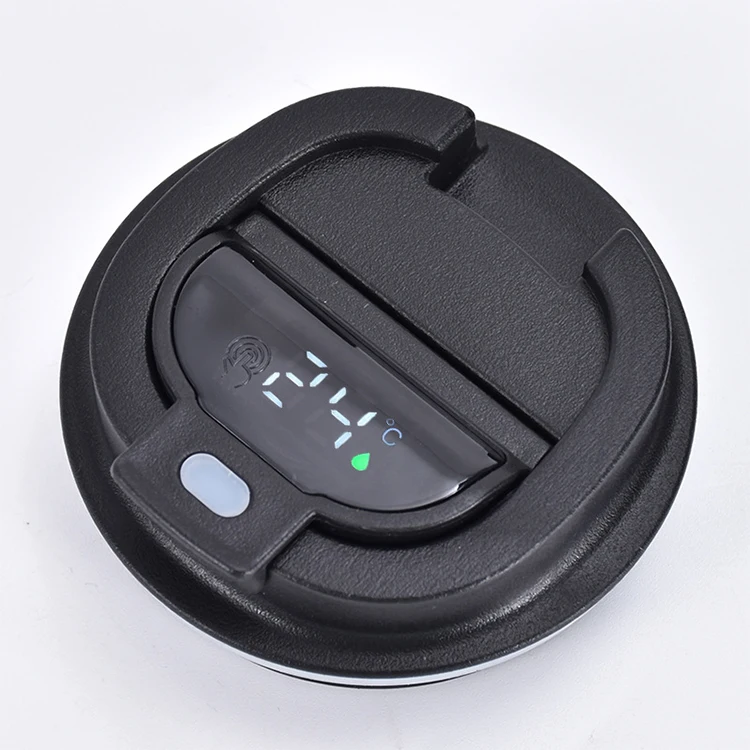 Smart Temperature Display Thermo Tumbler - Stainless Steel