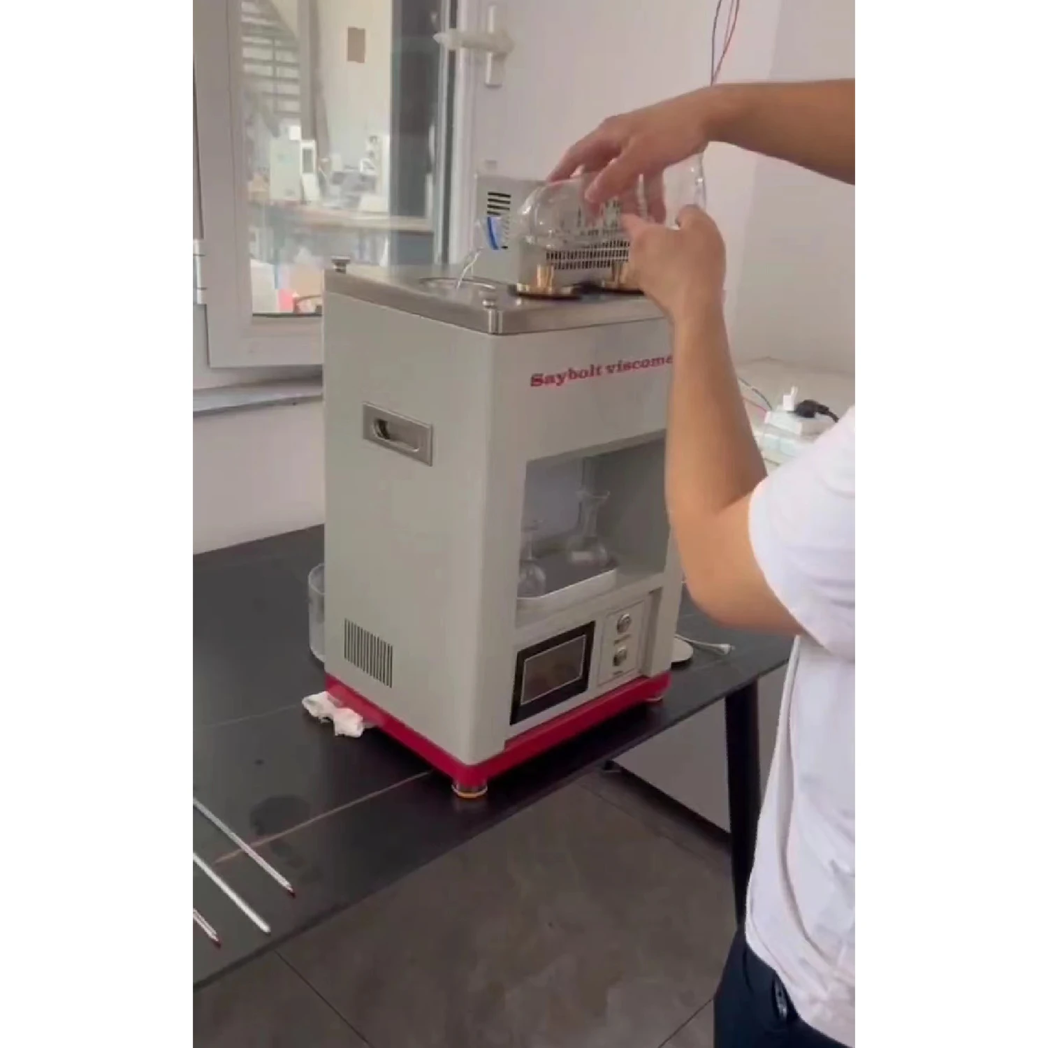 A023 Bitumen Saybolt Viscosity Test Machine For Asphalt Lab Testing ...