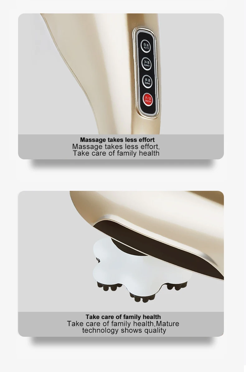 Best Selling Rechargeable High Frequency Vibration Electric Handheld ...