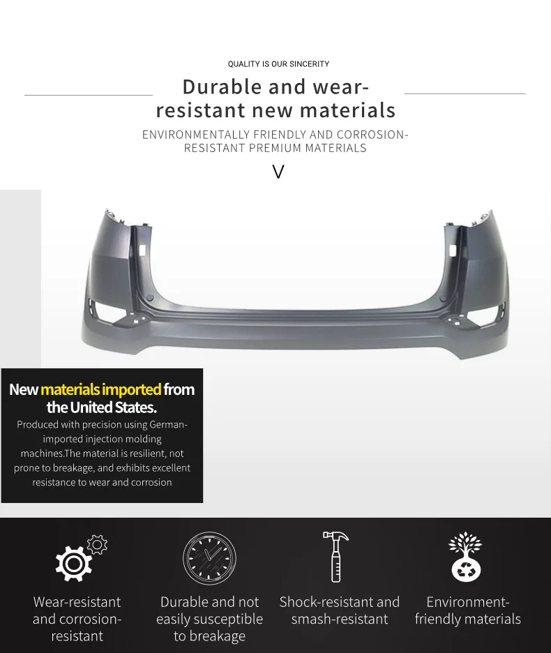 DAXIN Auto Parts Body Kit Car Bumper for Hyundai TUCSON 2016 86611 ...