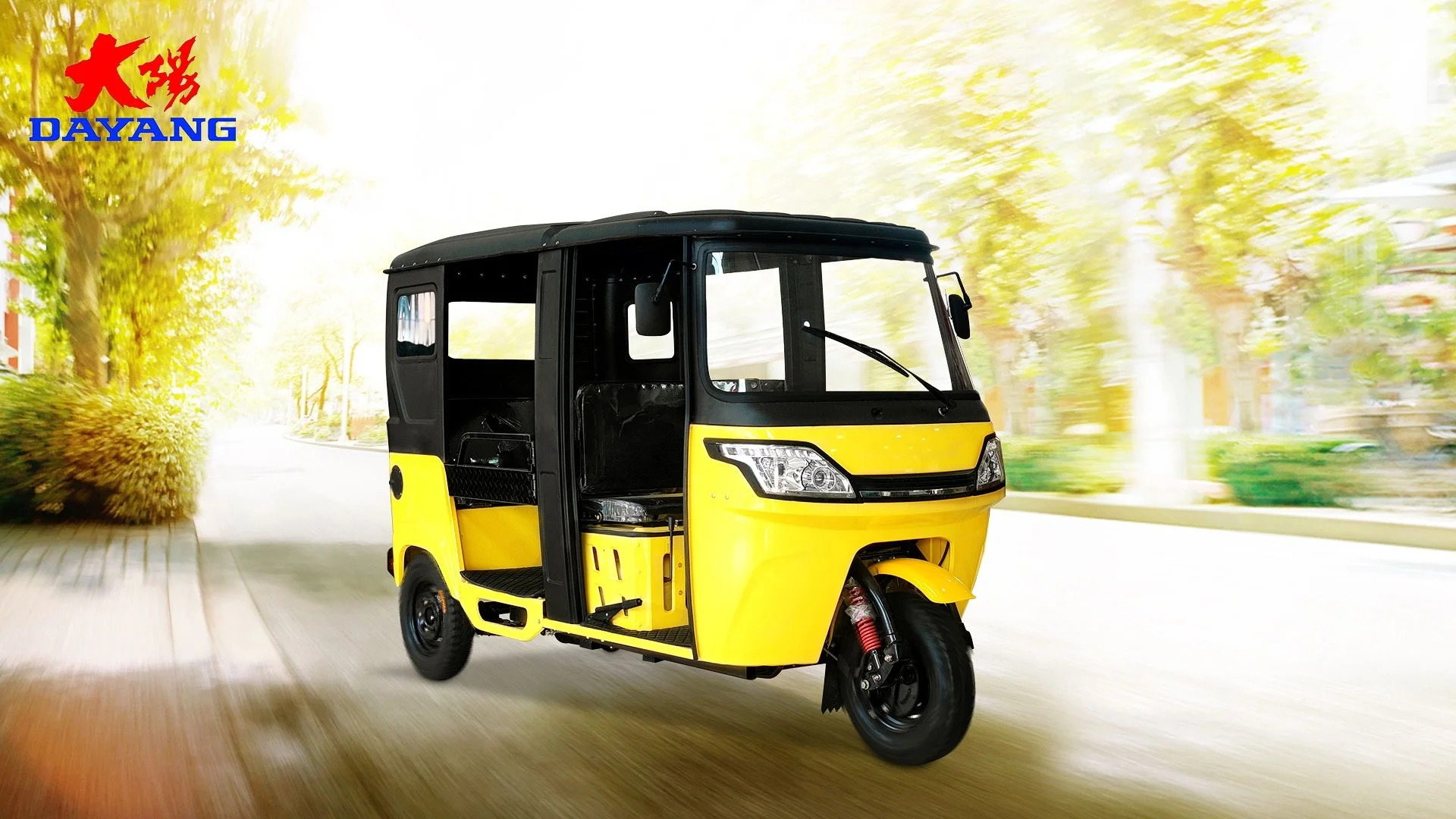 Chinese 3 Wheeler - 900kg Loading Capacity Gasoline 250cc