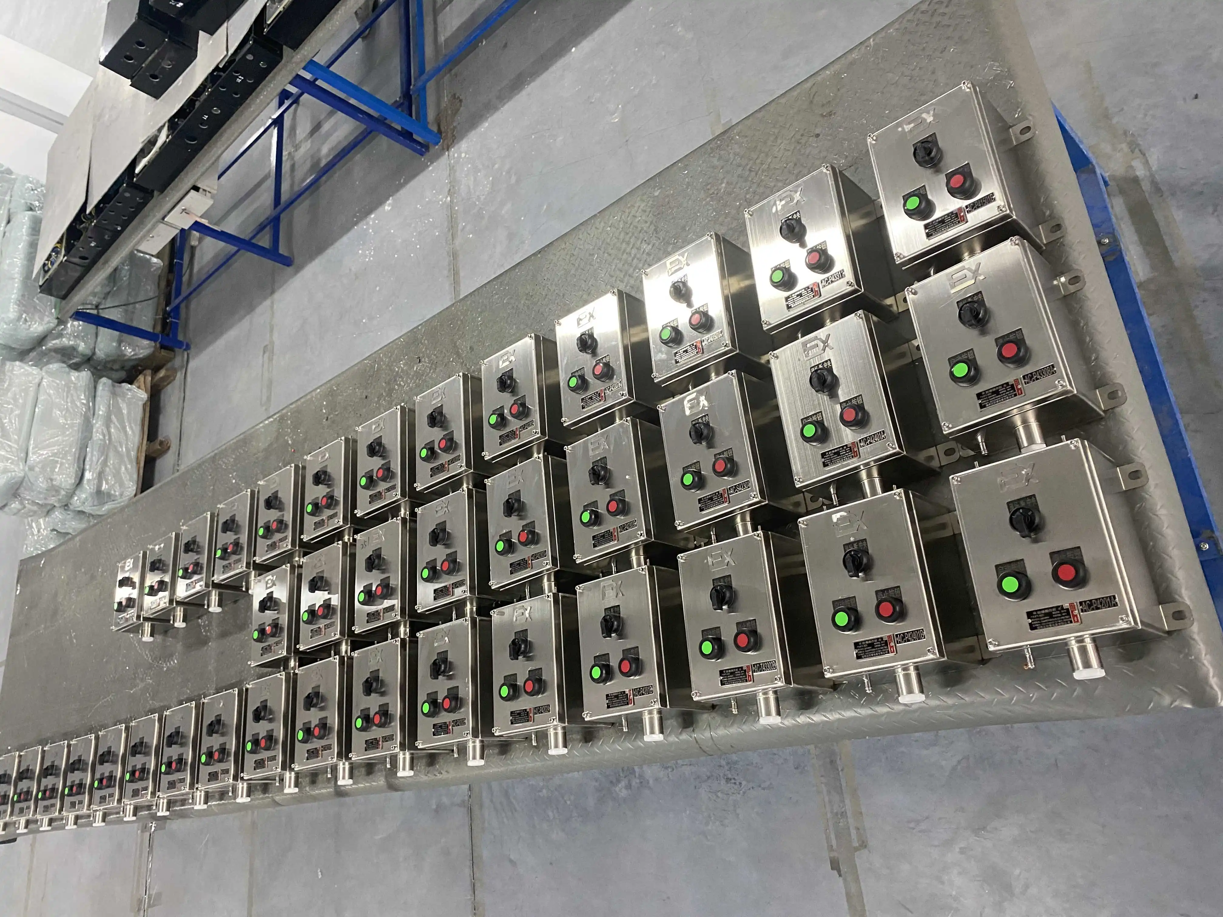 Explosion Proof Panel Board with Emergency Stop Button