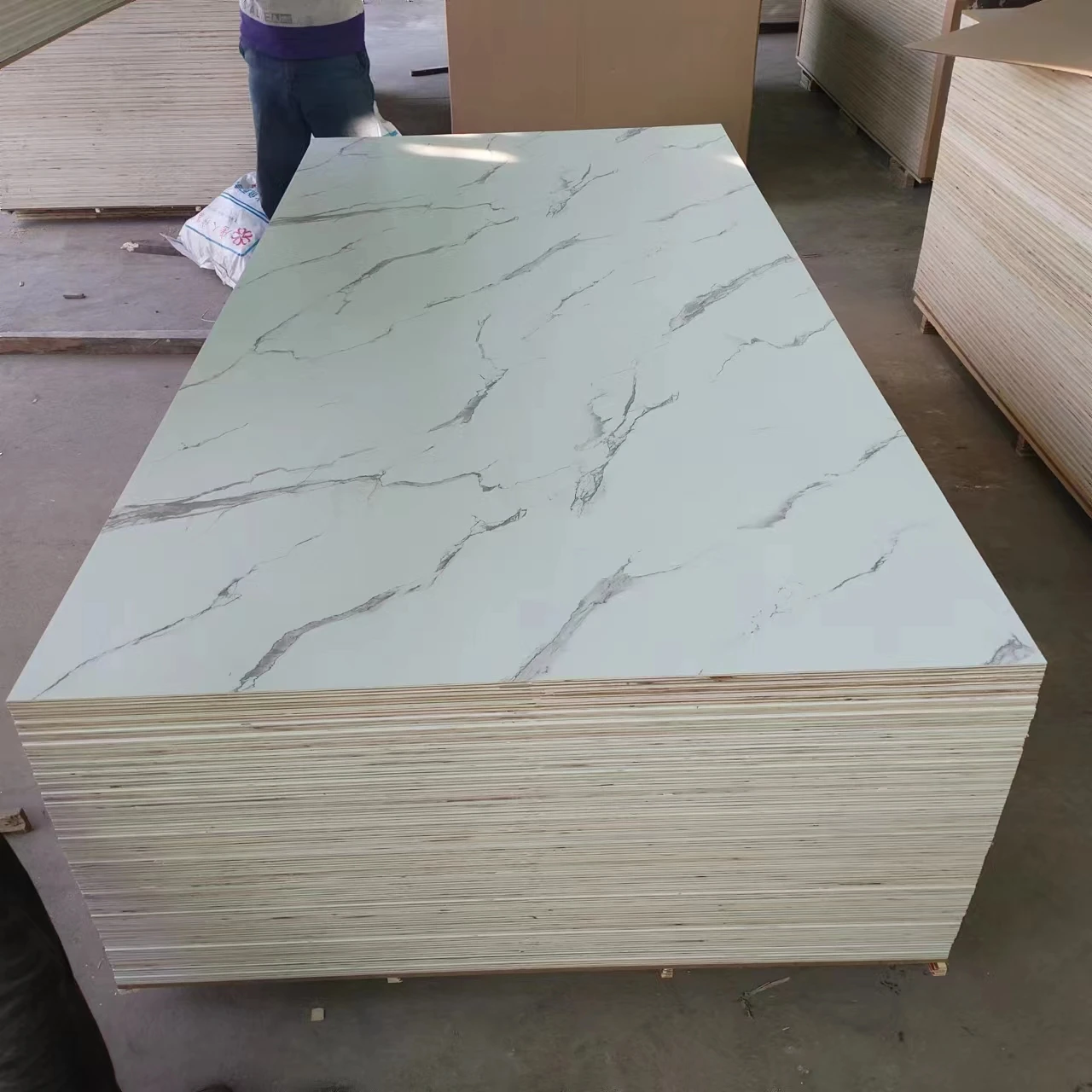 Colourful Melamine Furniture Plywood Melamine Laminated Plywood - Buy ...