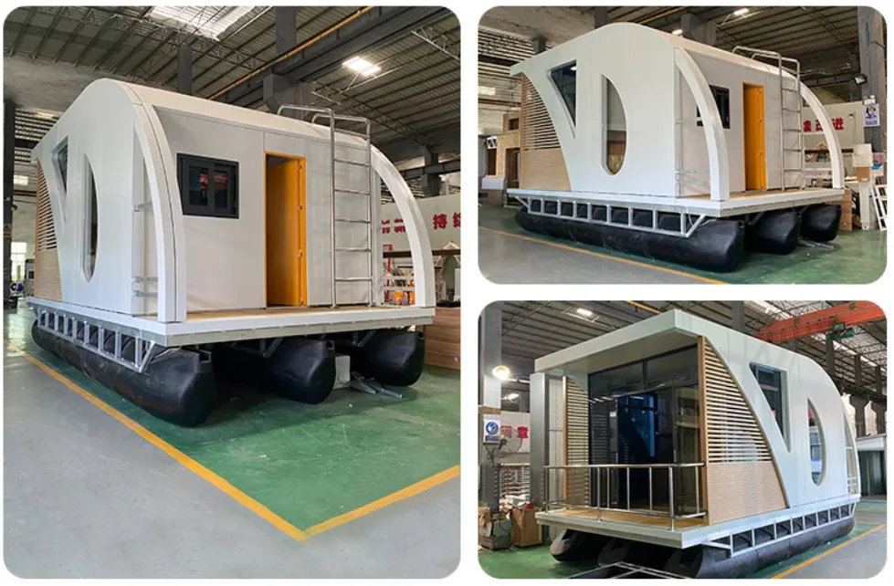 Good Quality Hdpe Plastic Pontoon Float Tubes For Houseboat - Buy Hdpe ...