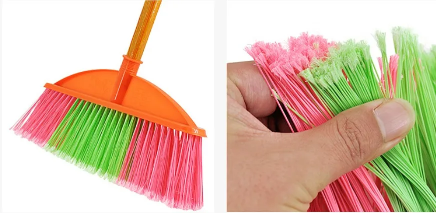 Cheap Plastic Brushes Brooms Supplier Industrial Brooms With Handle ...
