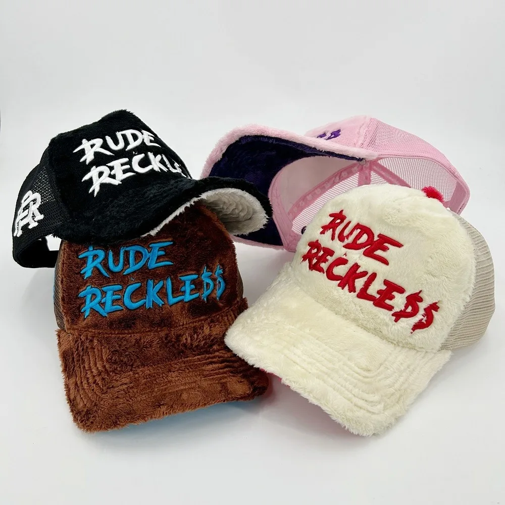 Custom 3D Puff Printing Trucker Hat - Embroidered Foam Cap
