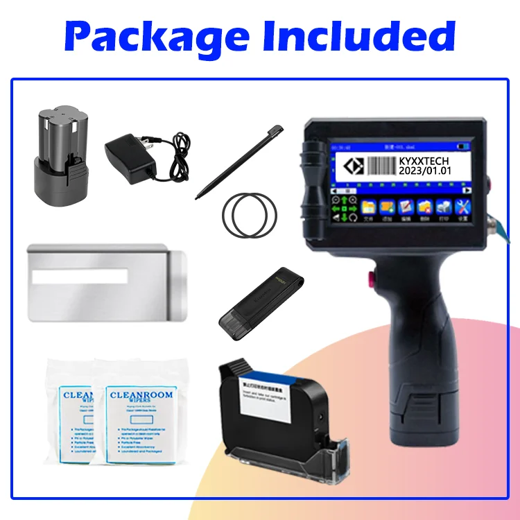 2024 New Upgrade Handheld Inkjet Printer For Fabric Bag Cloth Bag Paper ...