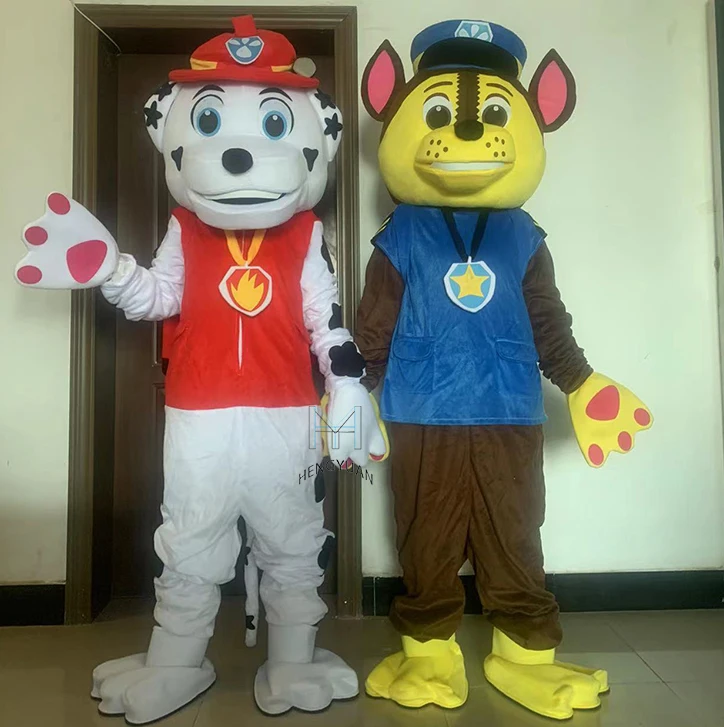 Hengyuan Factory Adult Size Custom Chase Mascots Costumes Paw Character Patrol Promotion Mascot ...