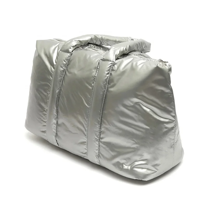 CHANGRONG Custom Puffer Duffle Bag - Quilted Travel Bag