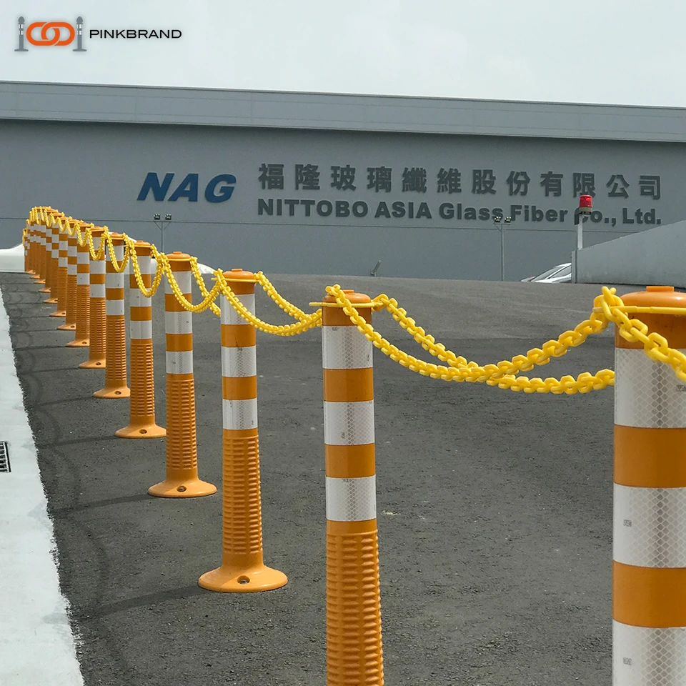 6mm X 100m Safety Plastic Short Post Chain On Carat For Nighttime ...